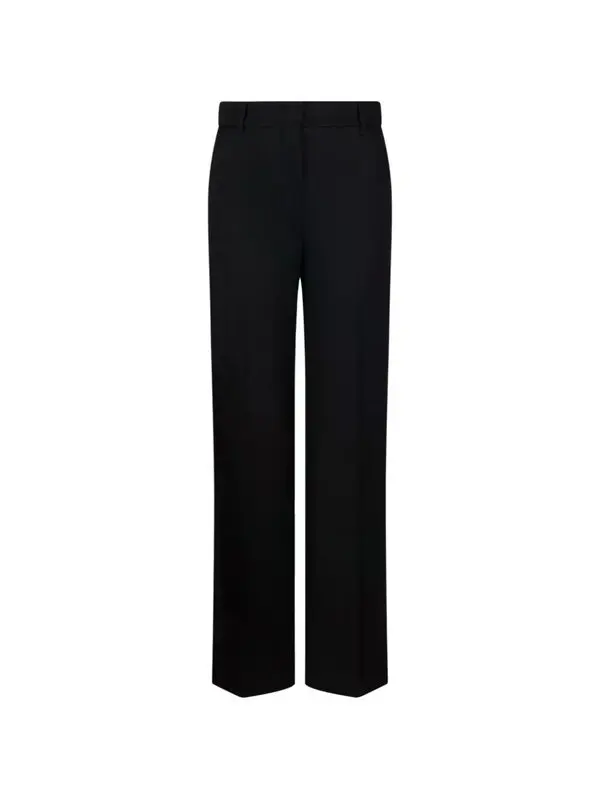 Max Mara Pressed-crease Straight-leg Trousers