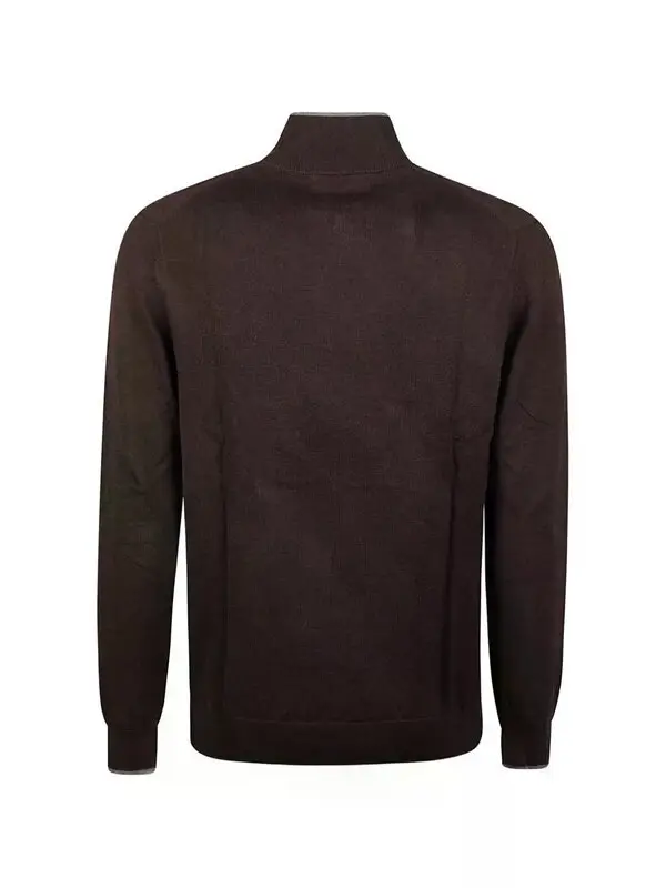 Michael Kors Quarter-zip Merino-wool Sweater