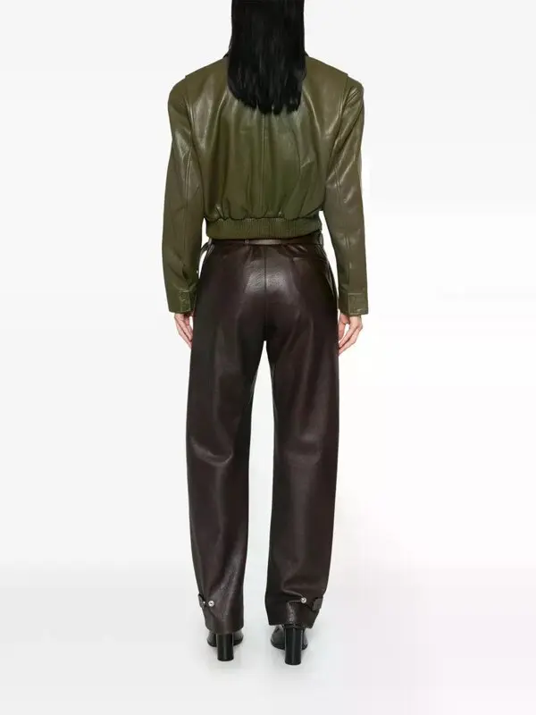 THE FRANKIE SHOP Cropped Zip-up Jacket