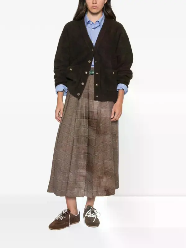 Maje Button-front V-neck Cardigan