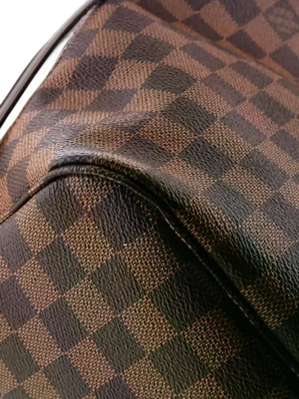 LOUIS VUITTON Neverfull Damier Mm Tote Bag - Brown