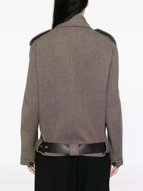 Seafarer Belted Epaulette Jacket