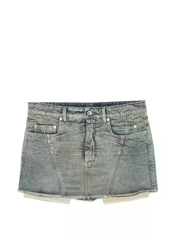 Rick Owens Denim Skirt