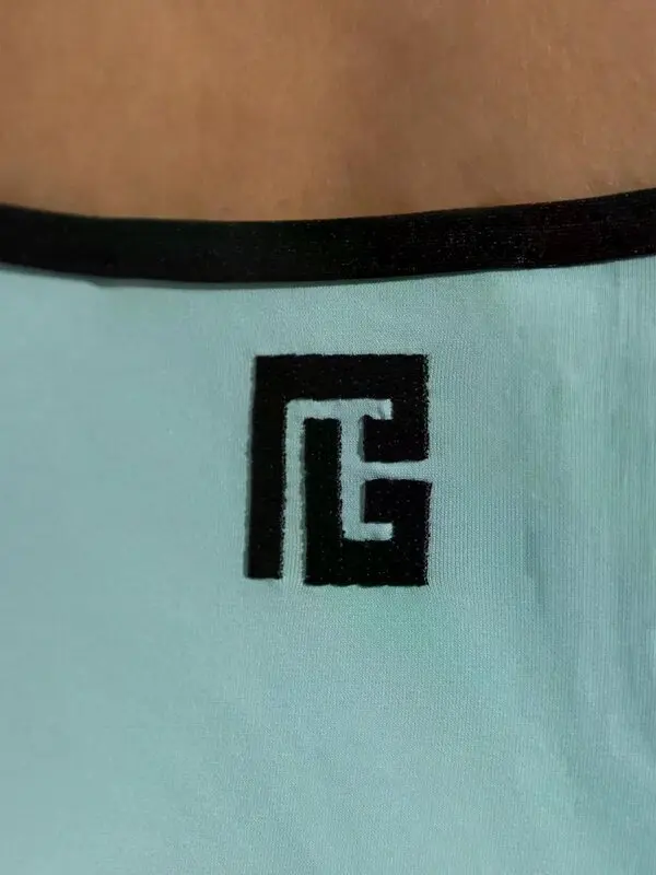 Balmain Lycra Monogram Swimsuit