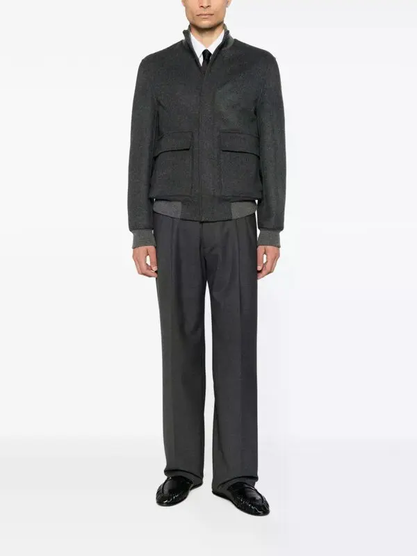 ERALDO Belted Pleated Trousers