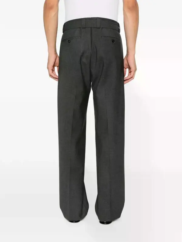 ERALDO Belted Pleated Trousers