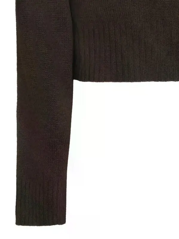 ALLUDE Raglan-sleeve Sweater