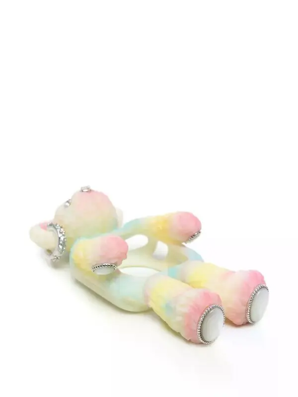 YVMIN Multicolour Crystal Embellished Bear-shape Smartwatch Case