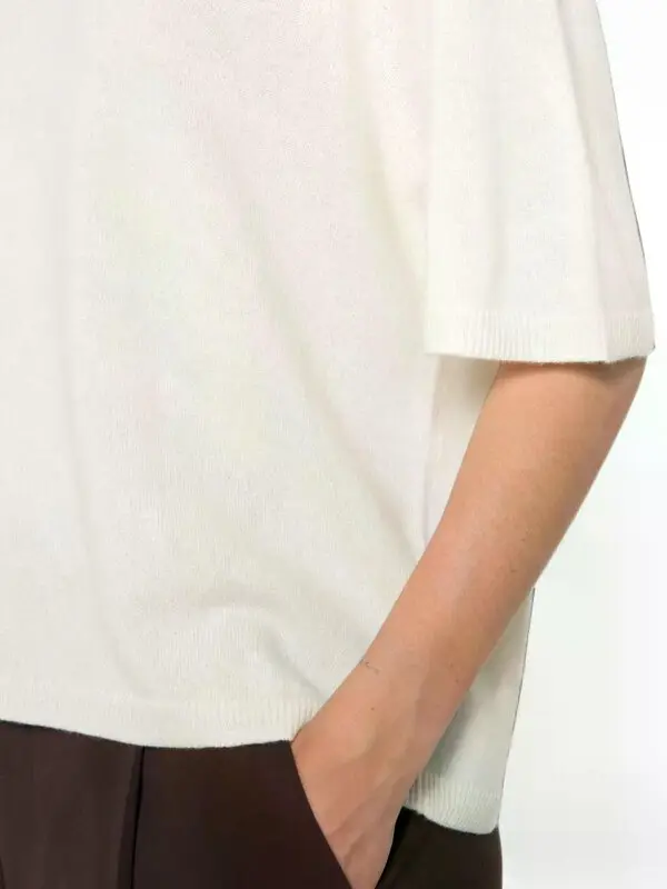 Soft Goat Crew-neck Short-sleeve T-shirt