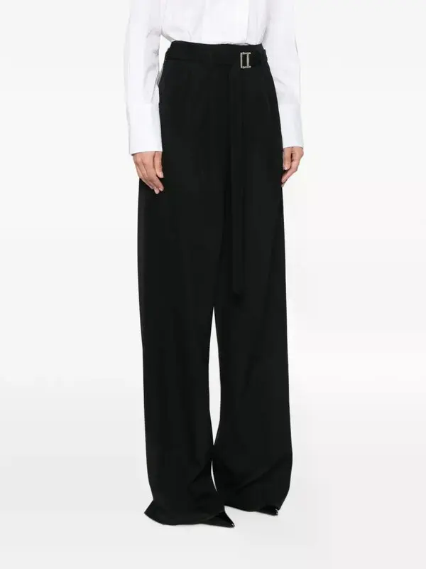 Seafarer Belted Wide-leg Trousers