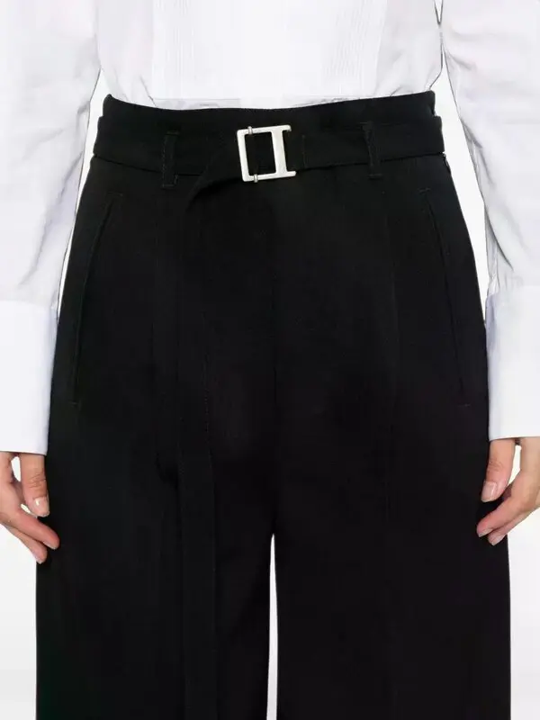 Seafarer Belted Wide-leg Trousers
