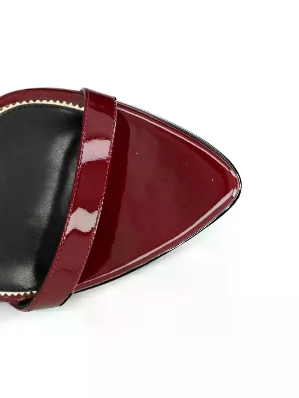 TOM FORD Padlock Patent Sandals