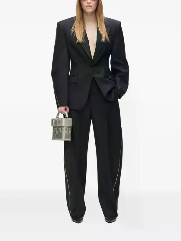 Karl Lagerfeld Zip-detail Tailored Blazer
