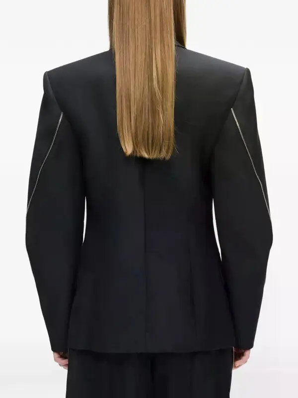 Karl Lagerfeld Zip-detail Tailored Blazer