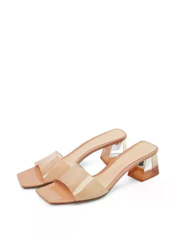 GIANVITO ROSSI Cosmic Block-heel Sandals