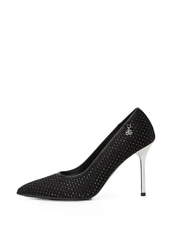 Karl Lagerfeld Sarabande Gemstone-embellished Pumps - Black