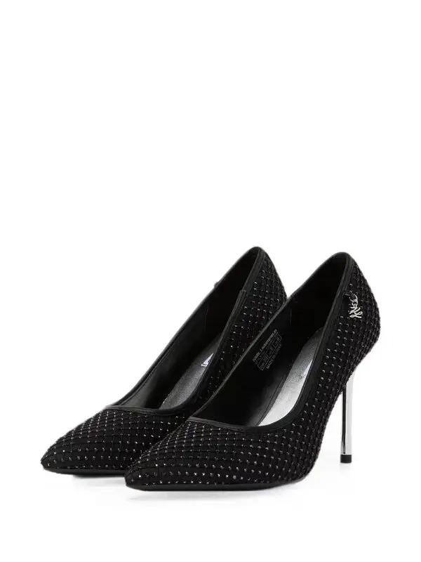 Karl Lagerfeld Sarabande Gemstone-embellished Pumps - Black