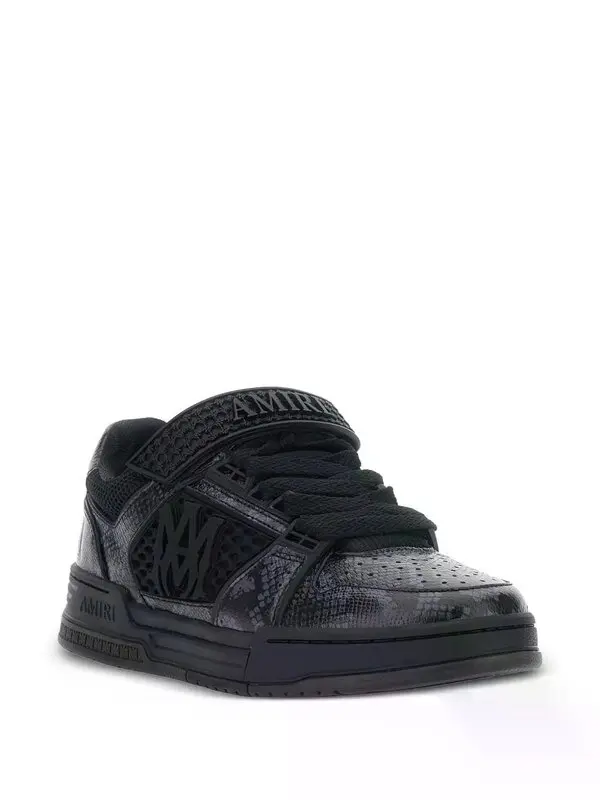 Amiri Python-embossed Ma Skyline Sneakers