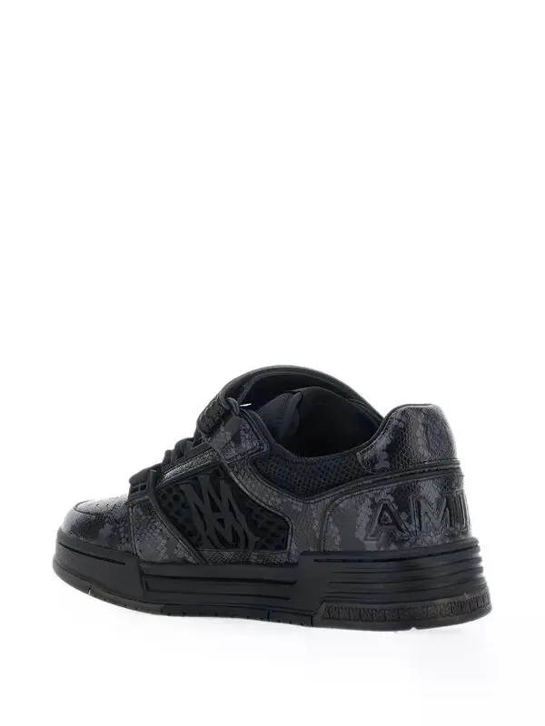 Amiri Python-embossed Ma Skyline Sneakers
