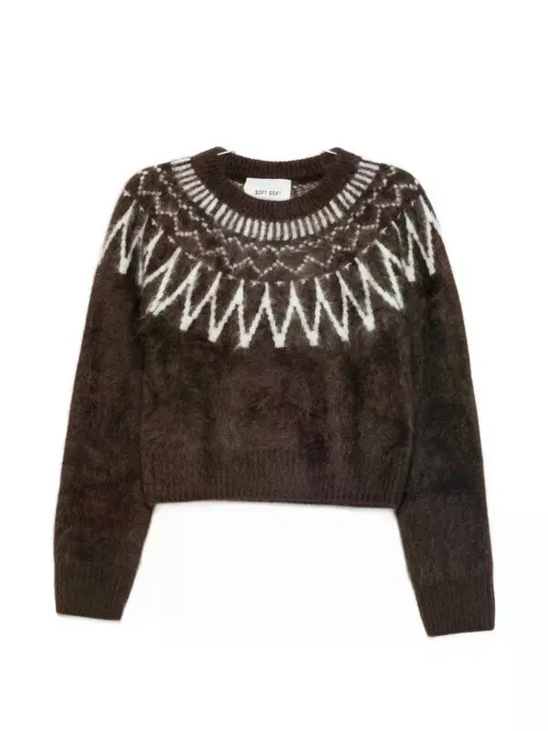 Soft Goat Fair Isle Sweater