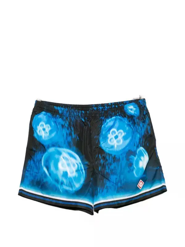 Casablanca Meduse Sportive Swim Shorts - Blue