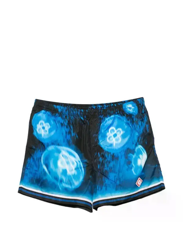 Casablanca Meduse Sportive Swim Shorts - Blue
