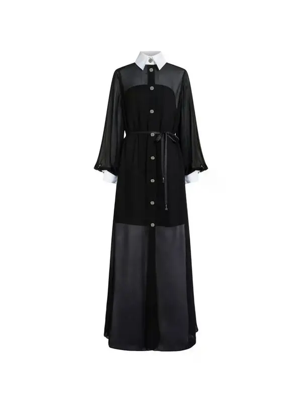 Karl Lagerfeld Long Dress - Black