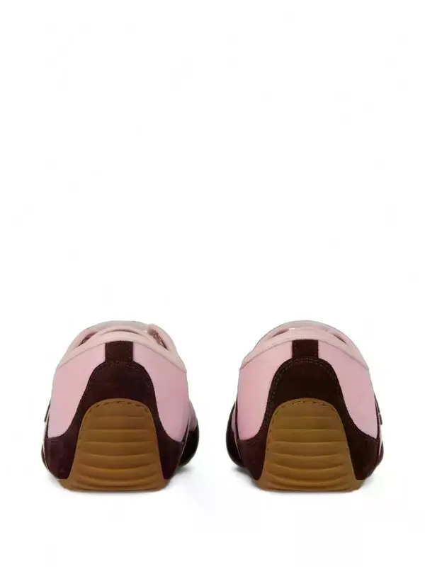 Givenchy Slim Suede-trim Panelled Sneakers