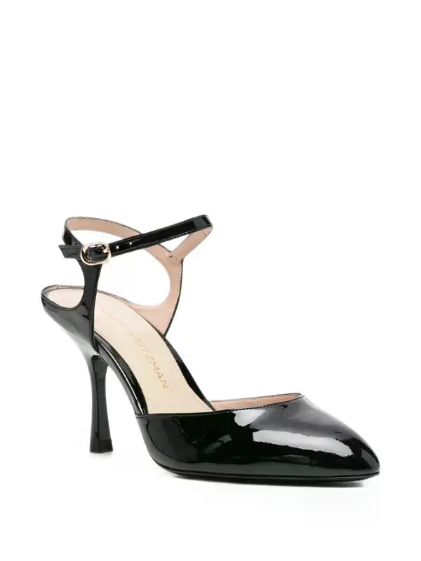 STUART WEITZMAN Madison Patent Leather Pumps - Black
