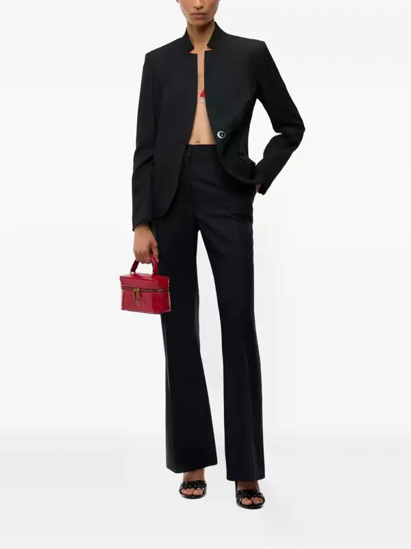Pinko Mandarin-collar Single-breasted Blazer