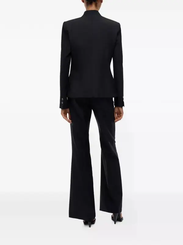 Pinko Mandarin-collar Single-breasted Blazer