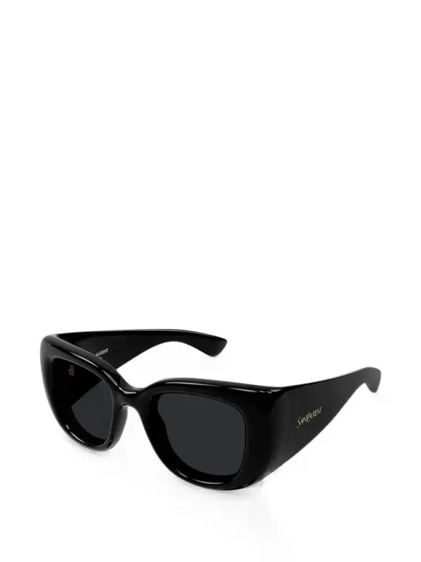 Saint Laurent Howl Butterfly-frame Sunglasses - Black