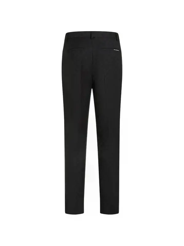 Karl Lagerfeld Monogram Checked Pants