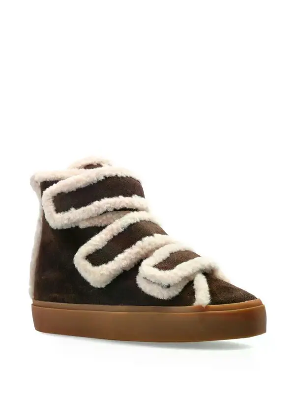 Inuikii Touch-strap High-top Sneakers