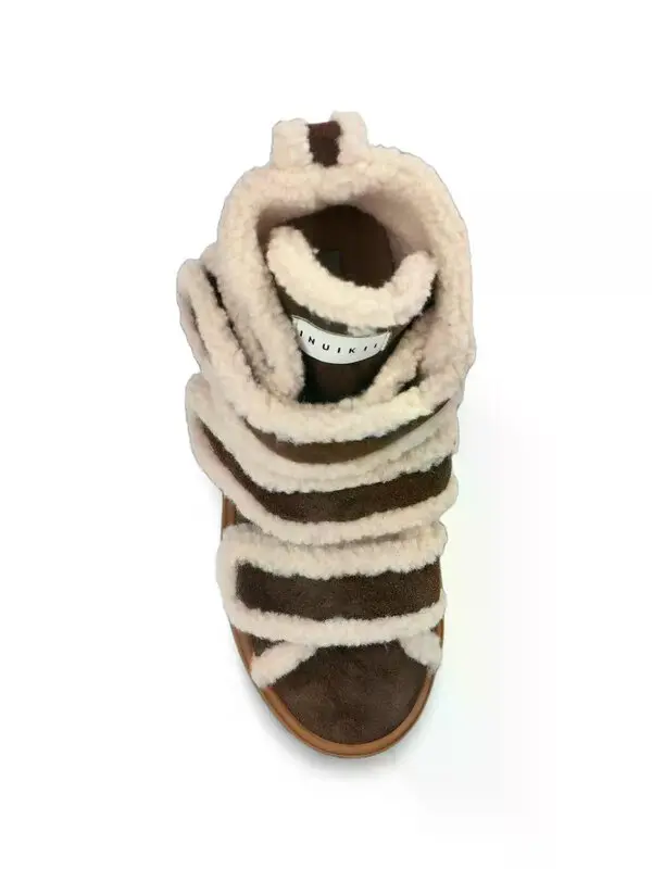 Inuikii Touch-strap High-top Sneakers