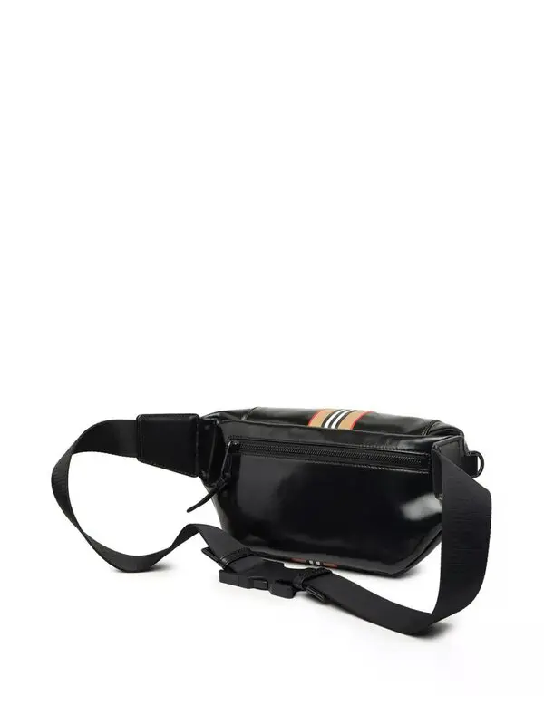 Burberry Coated Canvas Icon Stripe Sonny Belt Bag