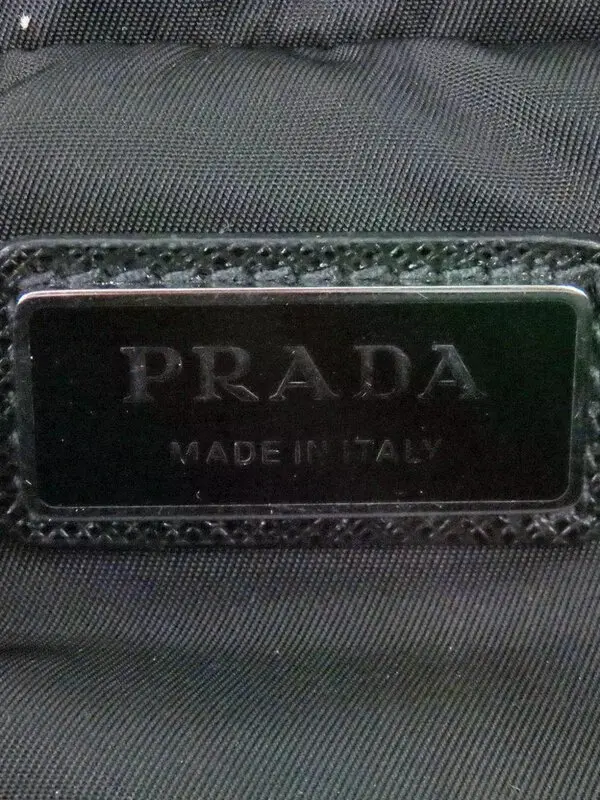 Prada 2019-2026 Saffiano Trimmed Re Nylon Belt Bag