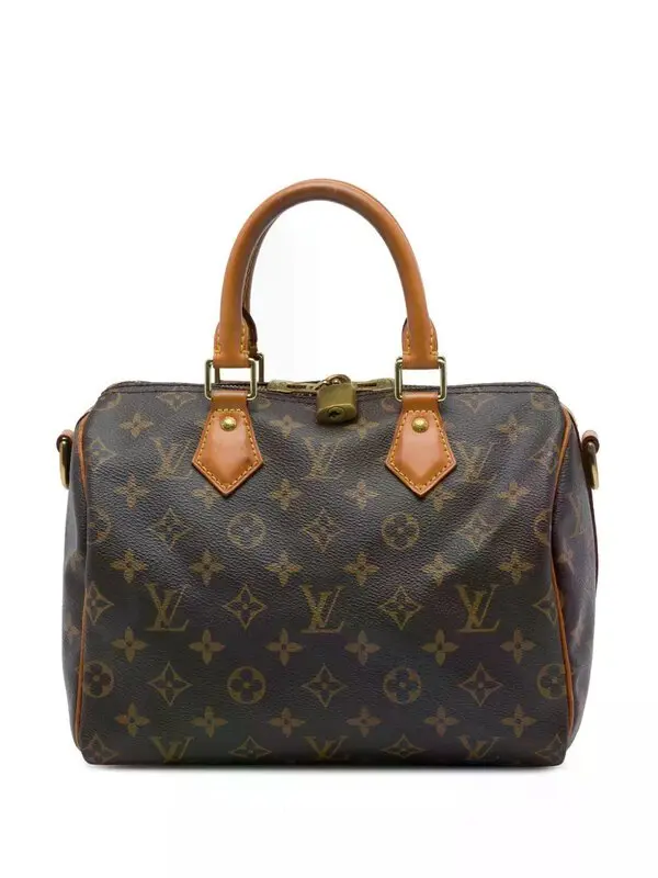 LOUIS VUITTON 2016 Monogram Speedy Bandouliere 25 Satchel