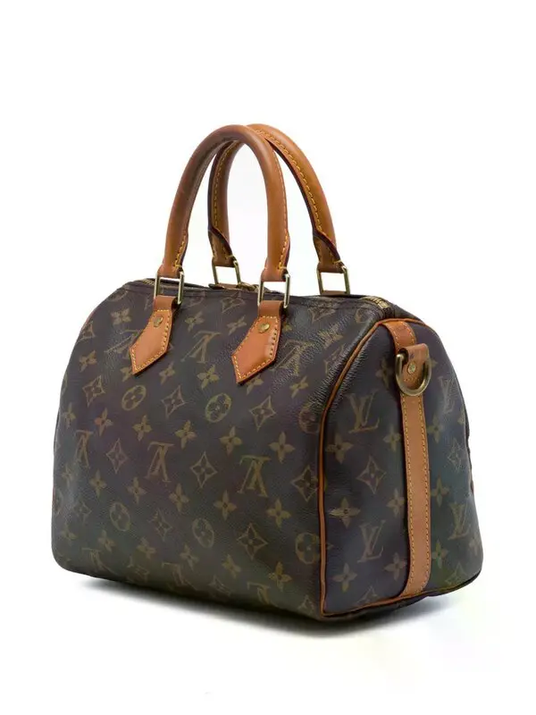 LOUIS VUITTON 2016 Monogram Speedy Bandouliere 25 Satchel