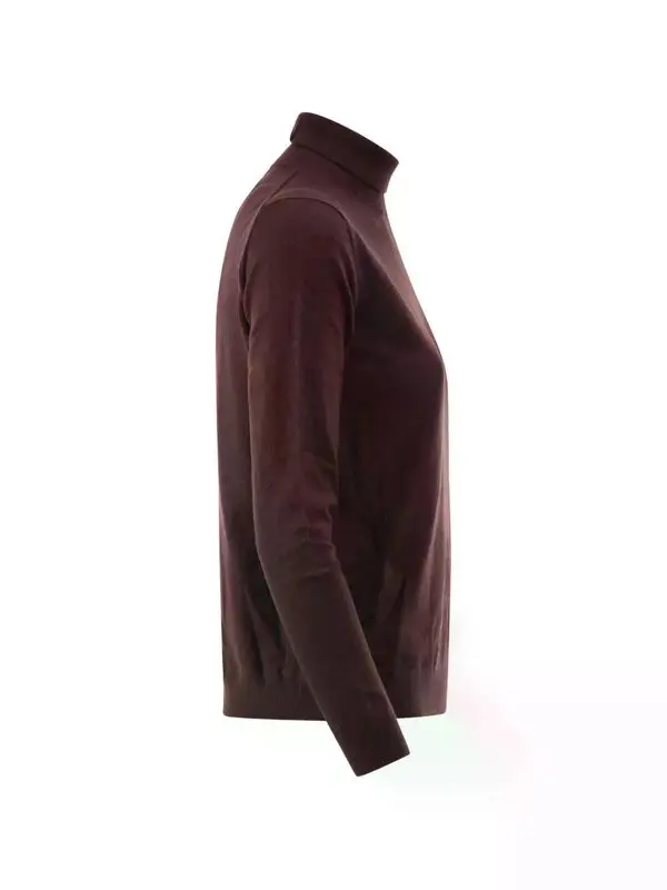 Max Mara Satin-stitch Turtleneck Sweater