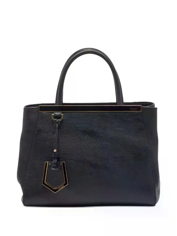 Fendi 2013 Small 2jours Tote Bag - Black