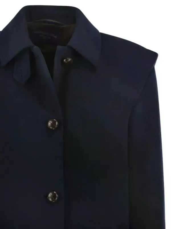 Max Mara Button-fastening Flared Coat