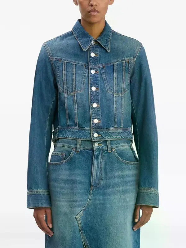 Victoria Beckham Button-up Denim Jacket