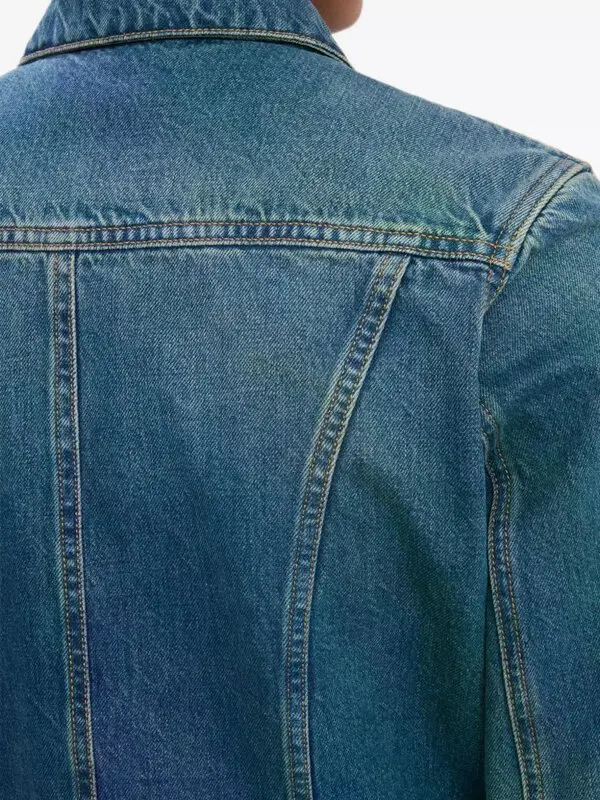 Victoria Beckham Button-up Denim Jacket