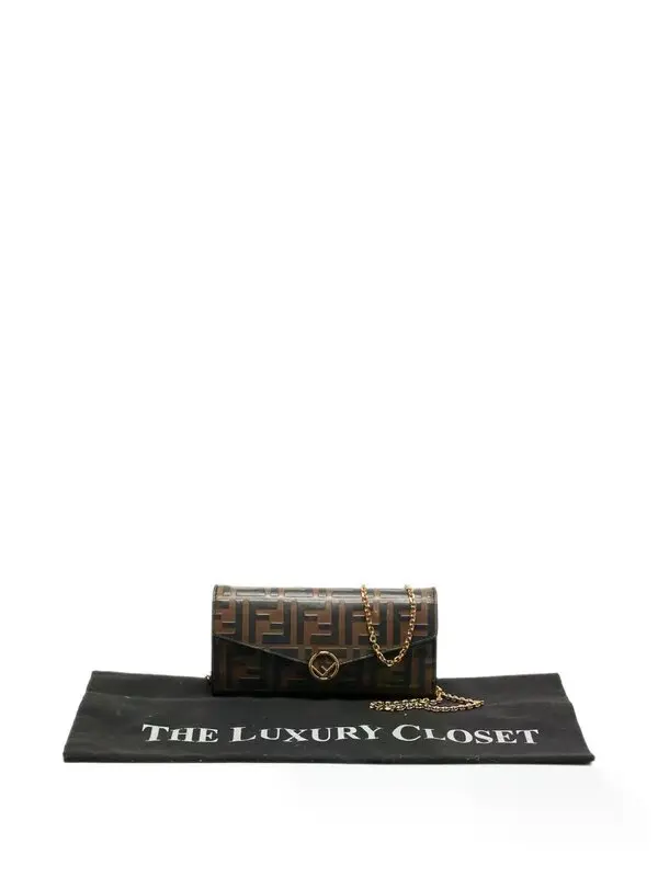 Fendi 2021 Zucca-embossed Ff Mini Bag