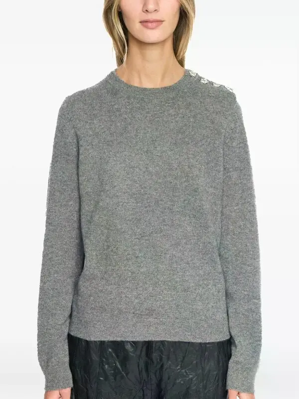 Zadig&Voltaire Cara Stud-embellished Sweater