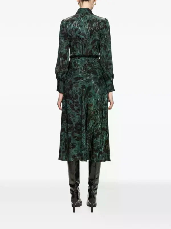 NISSA Viscose-blend Midi Dress