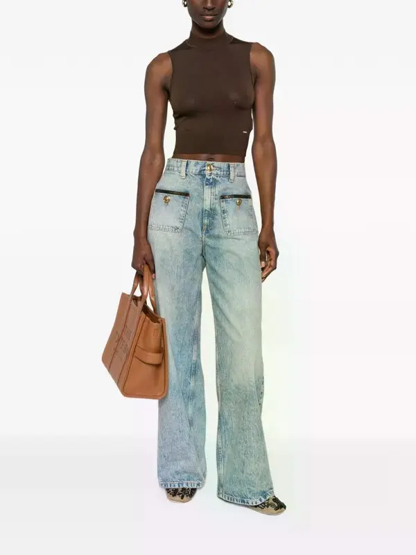 Sandro Mock-neck Tank Top