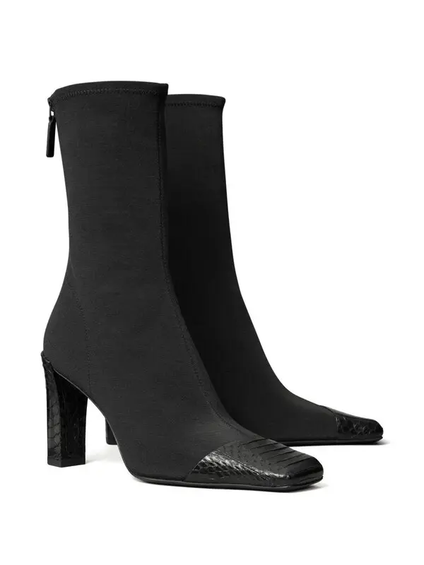 Tory Burch Asymmetric Cap-toe Boots