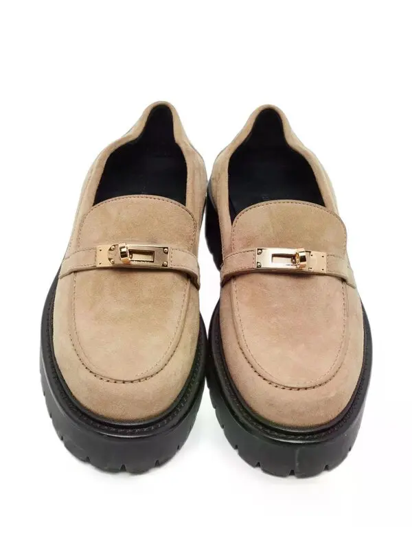 Hermès Icone Kelly-buckle Loafers